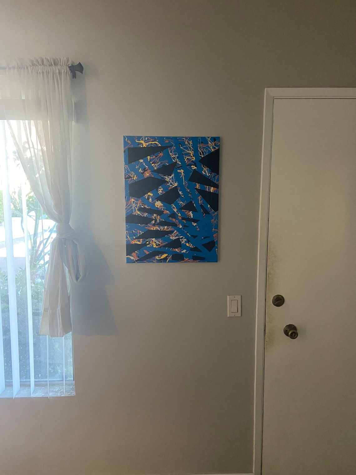 ADHD, 18” X 24” Original Acrylic and Spray Painting on Canvas - Etsy