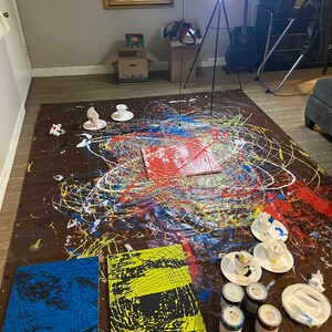 Street Art: Fight Club, 18” X 24”, Original Work, Acrylic Painting on ...