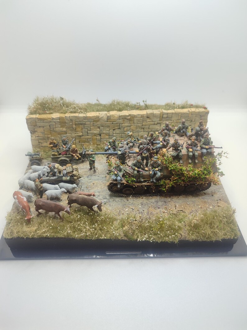 WW2 Diorama, Traffic Jam - Central Italy, 1944 - Etsy