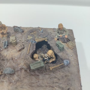 Mareth Line, Tunisia 1943 - Ww2 Diorama - 1/72 Scale - Etsy