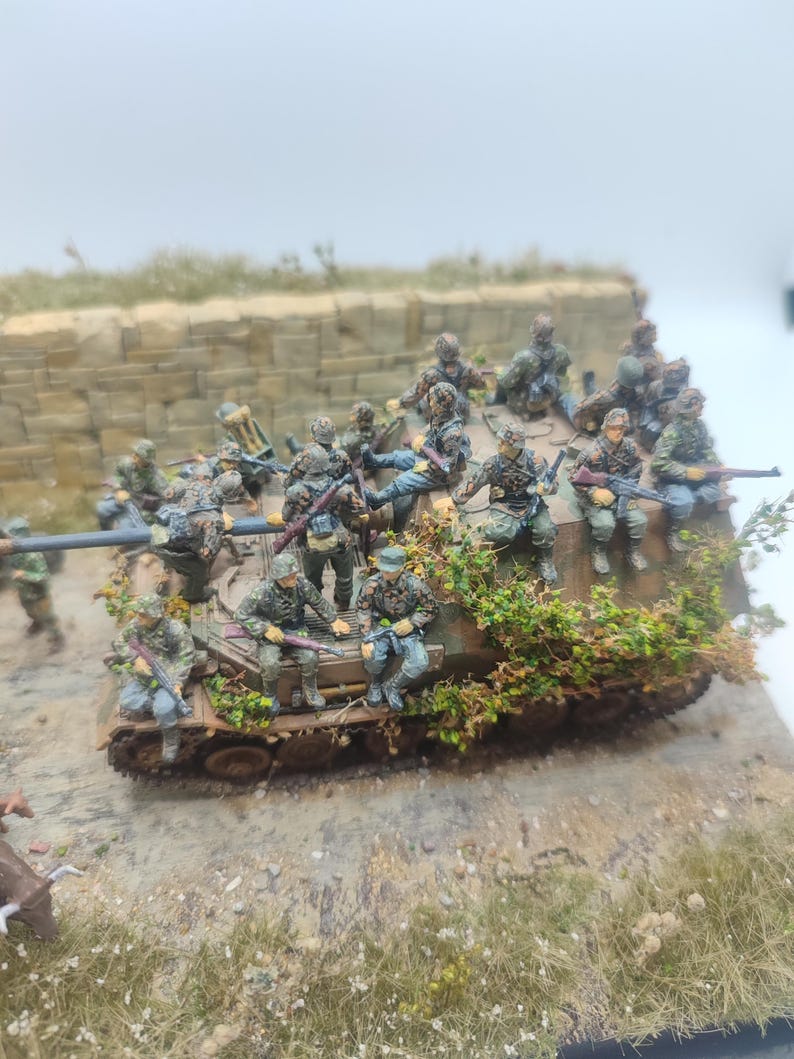 WW2 Diorama, Traffic Jam - Central Italy, 1944 - Etsy