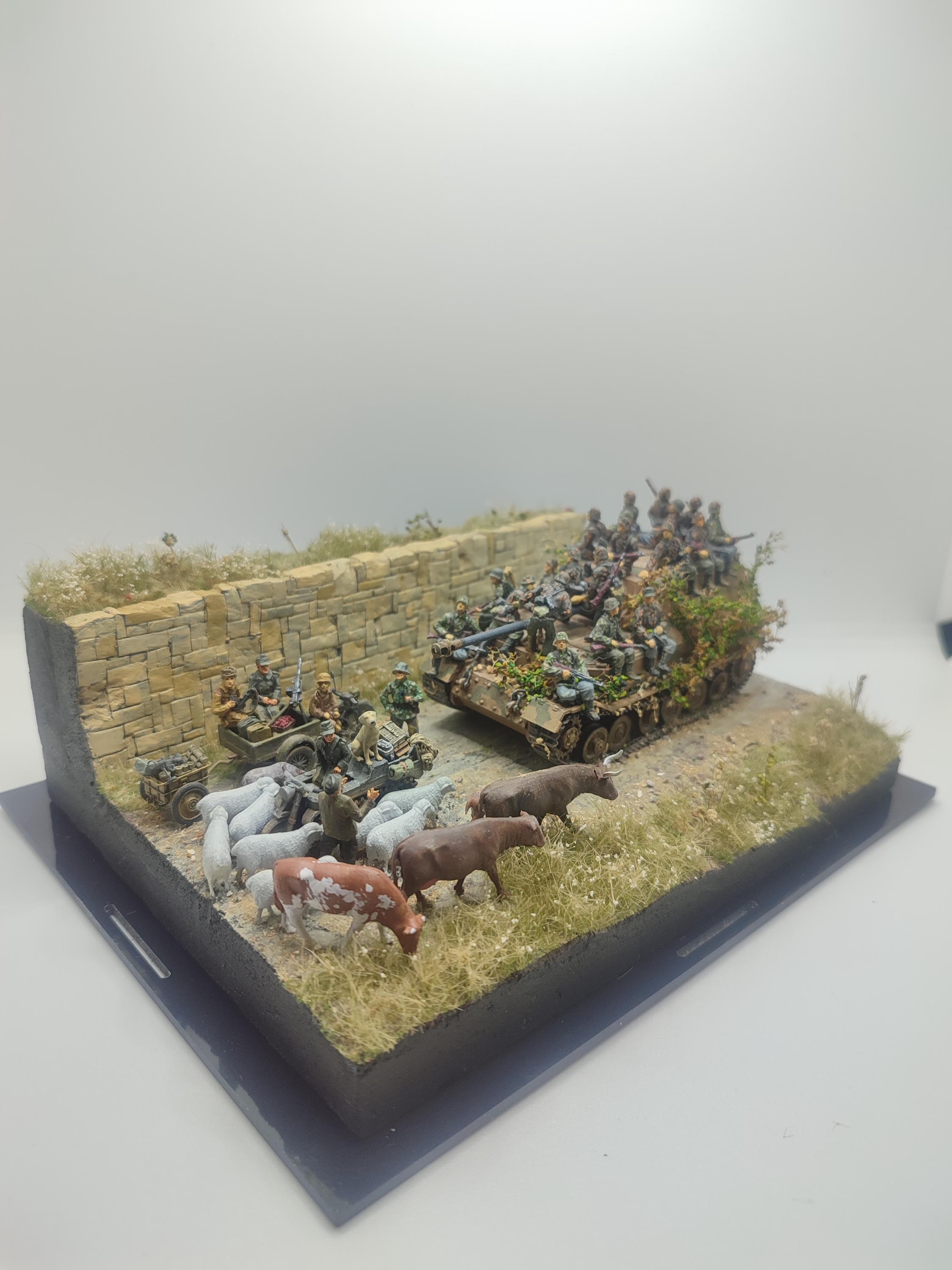 WW2 Diorama, Traffic Jam - Central Italy, 1944 - Etsy