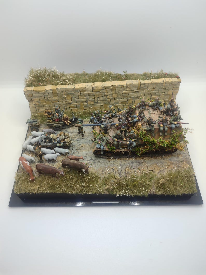 WW2 Diorama, Traffic Jam - Central Italy, 1944 - Etsy
