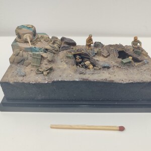 Mareth Line, Tunisia 1943 - Ww2 Diorama - 1/72 Scale - Etsy