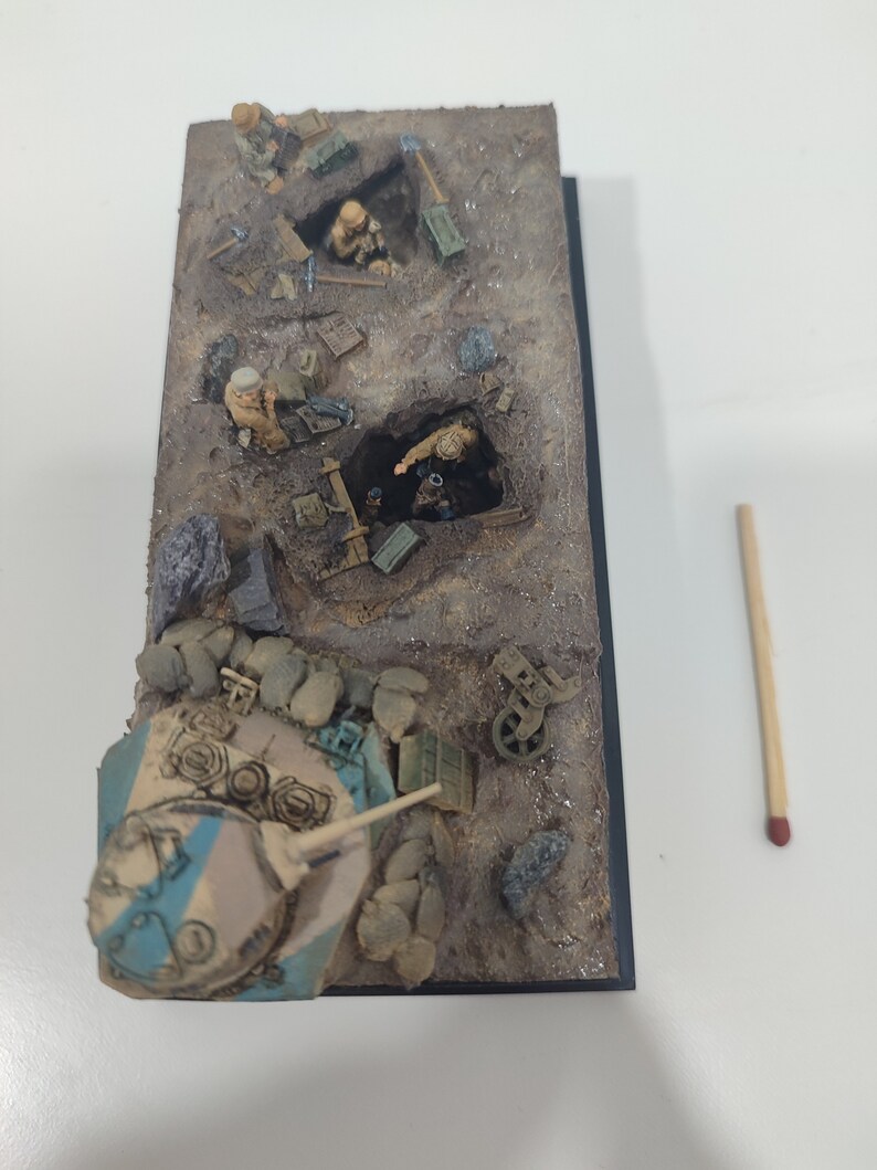 Mareth Line, Tunisia 1943 - Ww2 Diorama - 1/72 Scale - Etsy