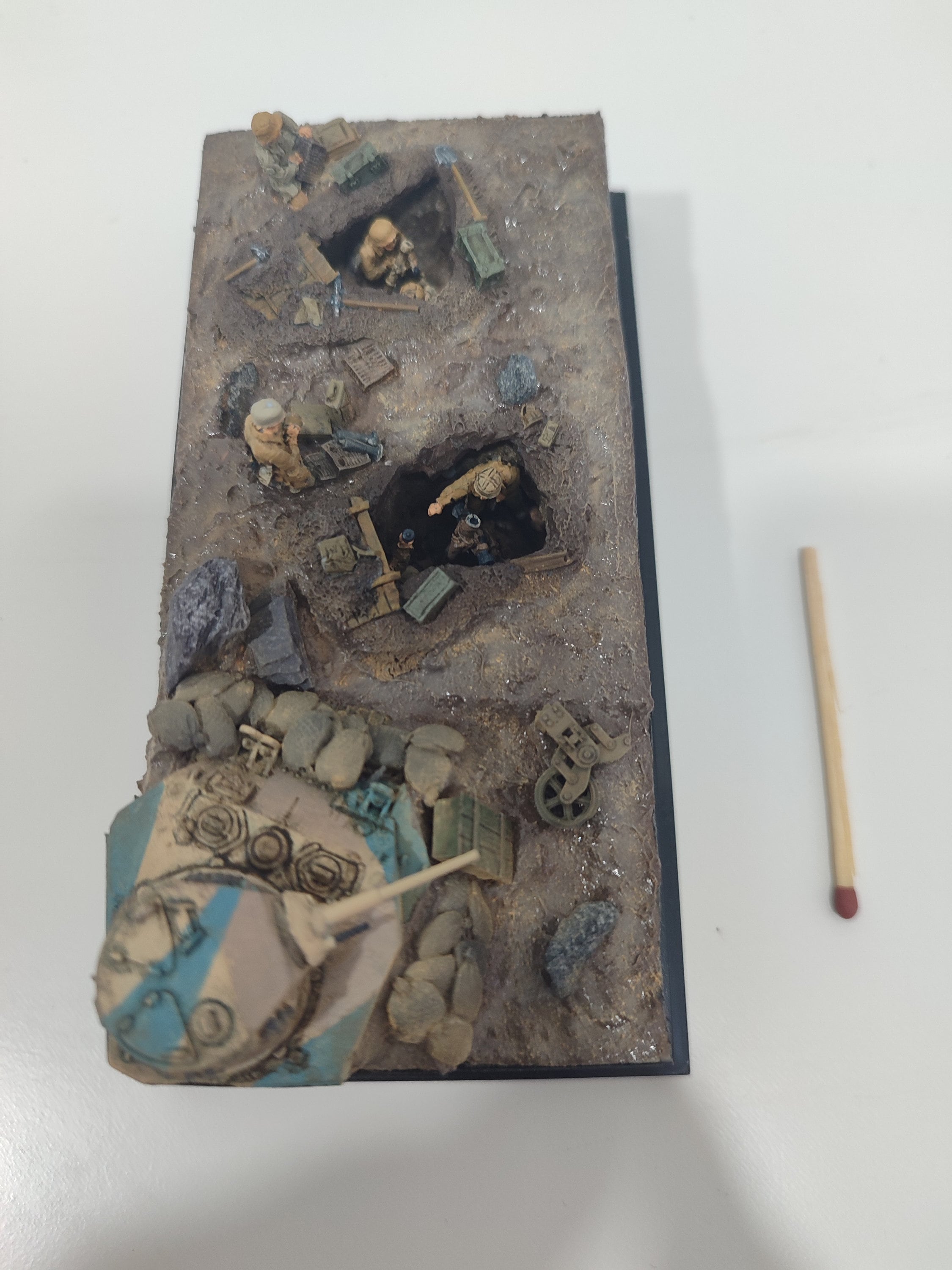 Mareth Line, Tunisia 1943 Ww2 Diorama 1/72 Scale - Etsy