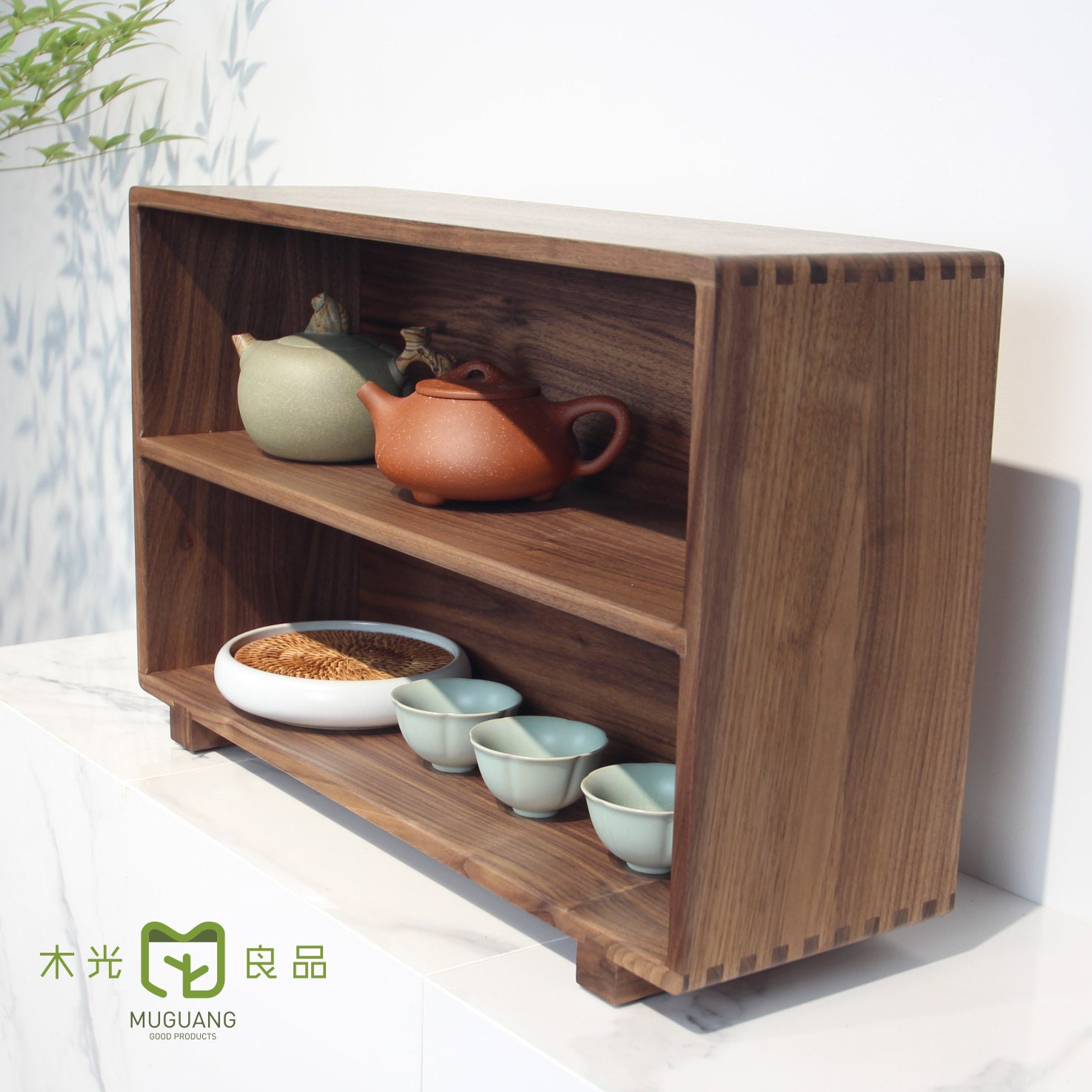 Two Layers Finest Wooden Organizer/show Shelf - Etsy