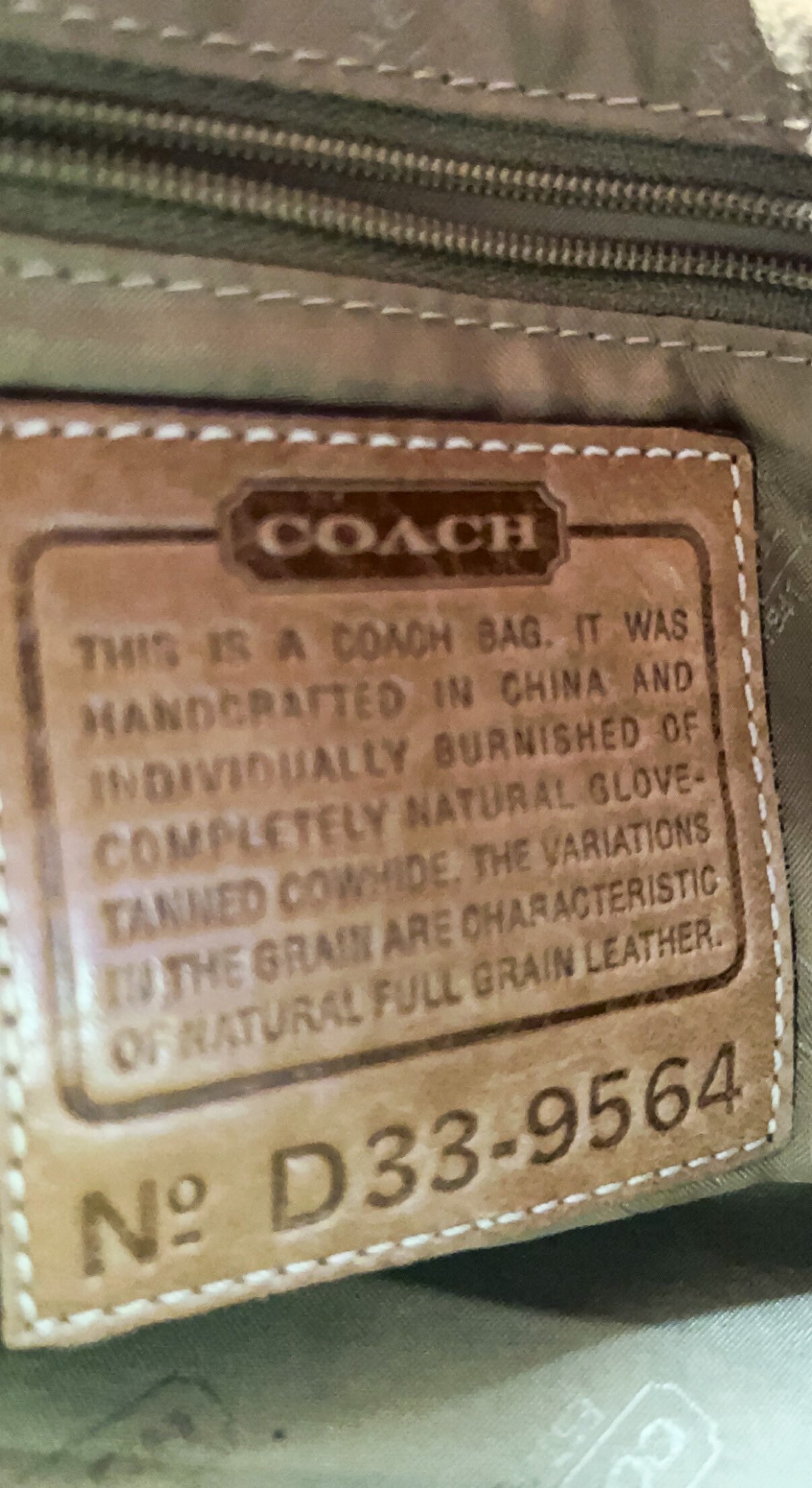 Coach Demi Legacy Hobo in Camel Leather (style #9564) - Etsy