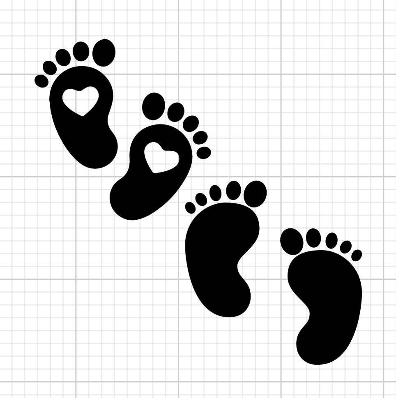 Baby Feet SVG Digital Download Baby Feet Love Sweet Footsteps Child ...