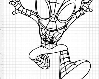 Spidey and His Amazing Friends Decals - Etsy Canada