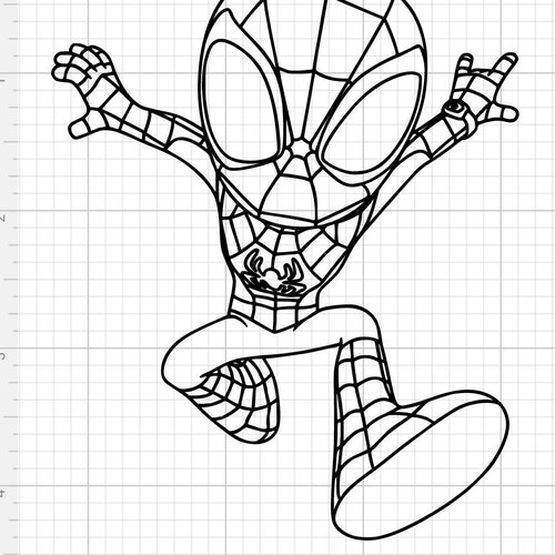 Ghost Spider PNG Digital Download Spidey and Friends Gwen - Etsy