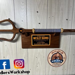 Custom Military Trident, Shellback, Blue Nose, Paddle, Oar, US Navy ...