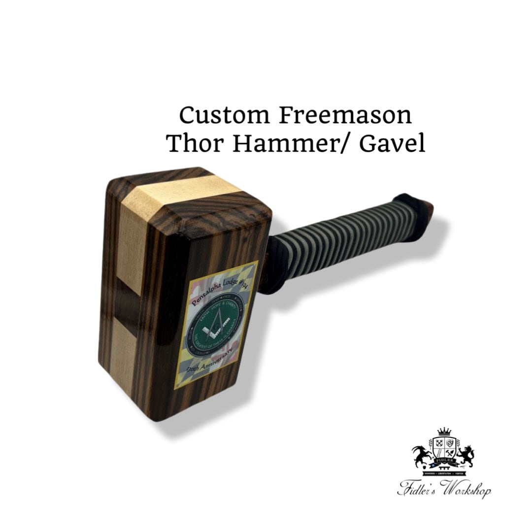 Freemason Thor Hammer, War Hammer, Large Gavel, Mallet, Past Master ...