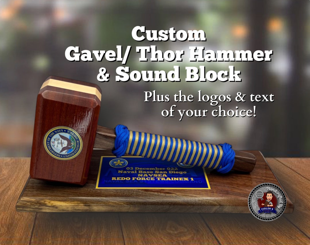 Custom Motorcycle Club Gavel, Mallet, Hammer, MC - Etsy