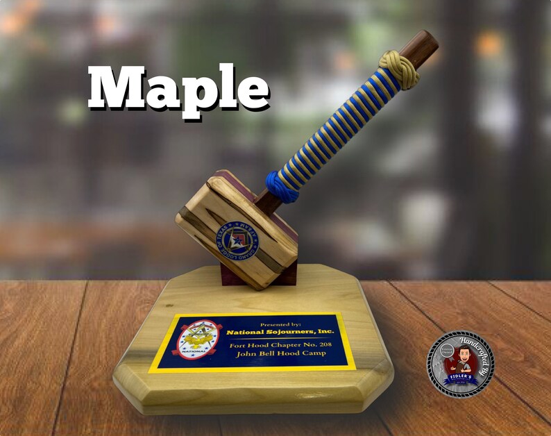 Custom Thor Hammer Military Bloodwood War Hammer Gavel Mallet Navy ...