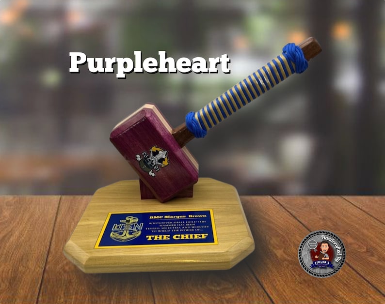 Custom Thor Hammer Military Bloodwood War Hammer Gavel Mallet Navy ...