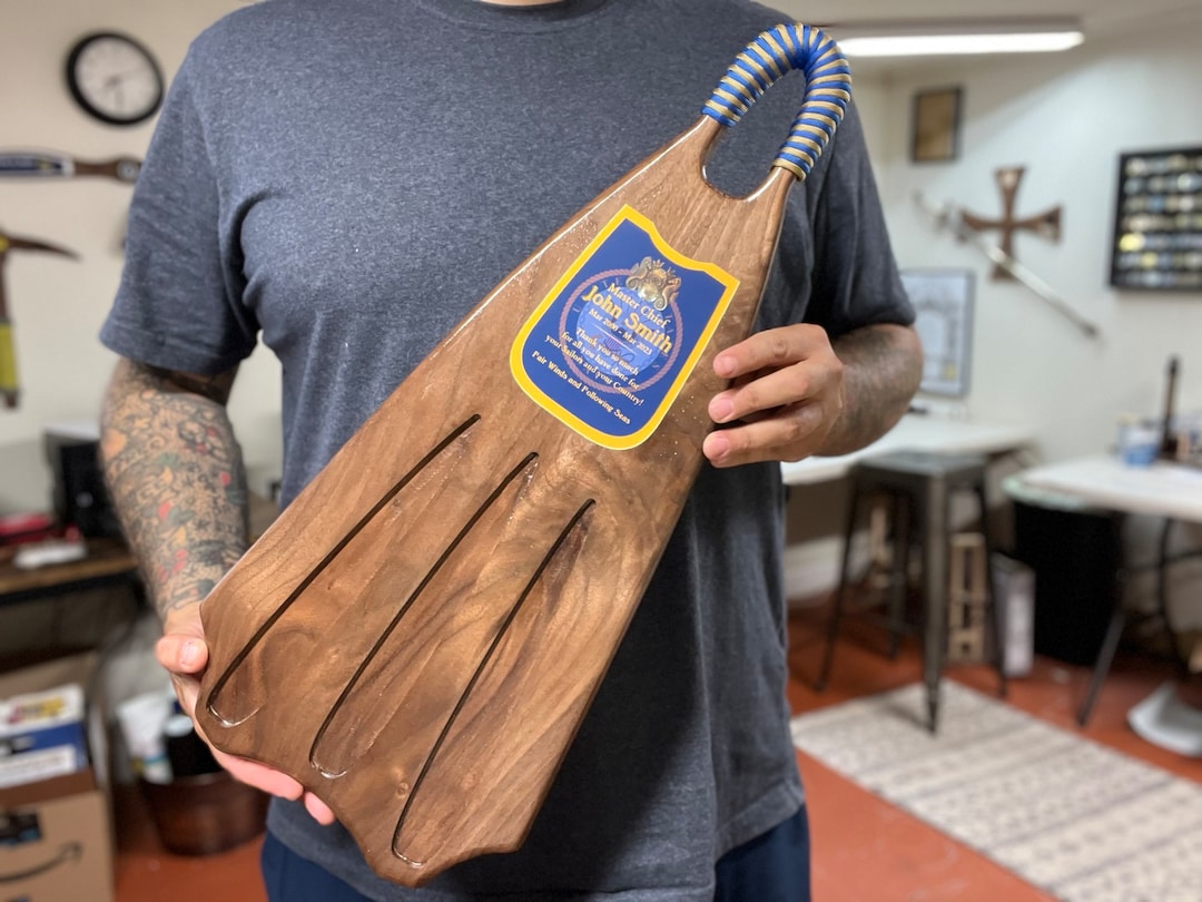 Custom Military Flipper, Fin, Diver, Scuba, Plaque - Etsy