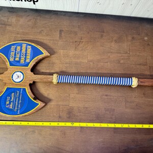 Custom Double Edged Axe, Military Gift, Marine Corps, Army, Navy, Air ...