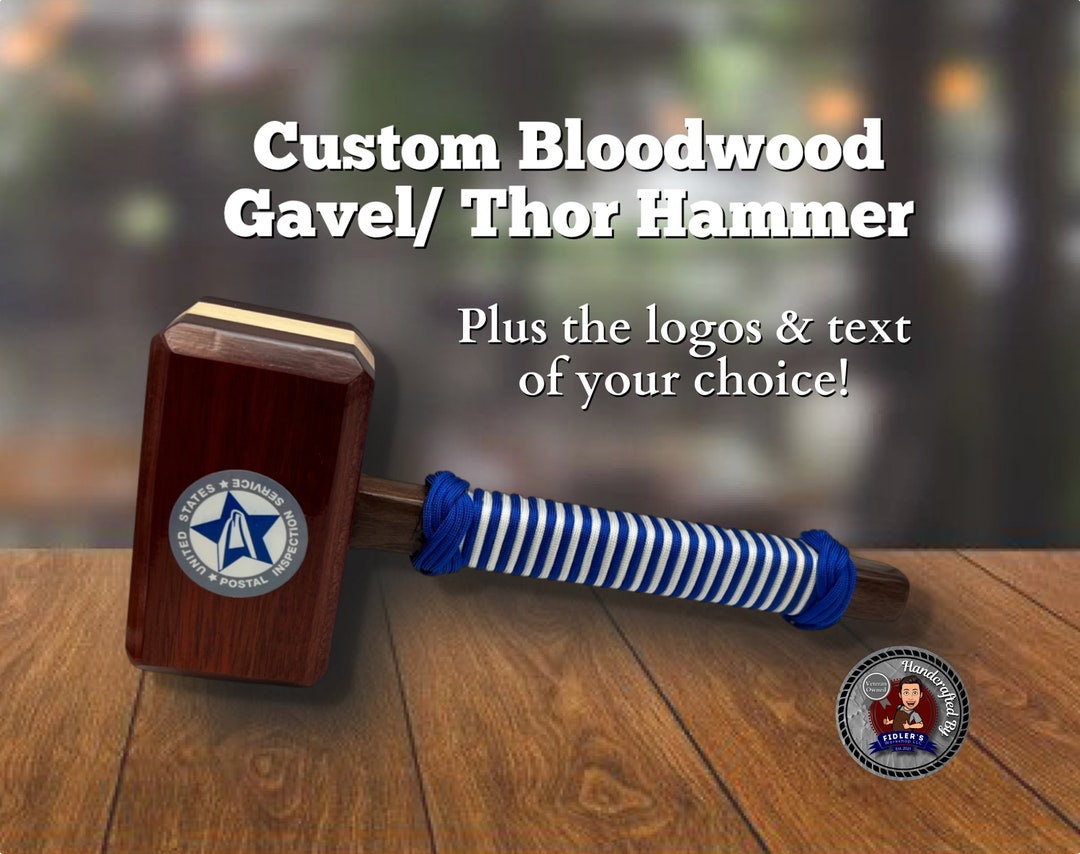 Custom Bloodwood Thor Hammer, Military War Hammer, Gavel, Mallet, Navy ...