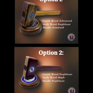 Custom Freemason Worshipful Master Past Master Chairman President Gavel ...