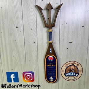 Custom Military Traddle, Trident, Paddle, Oar, US Navy, Coast Guard ...