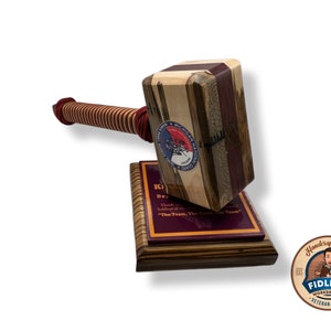 Custom Thor Hammer, Large Gavel, Veteran Owned, Freemason Gavel ...