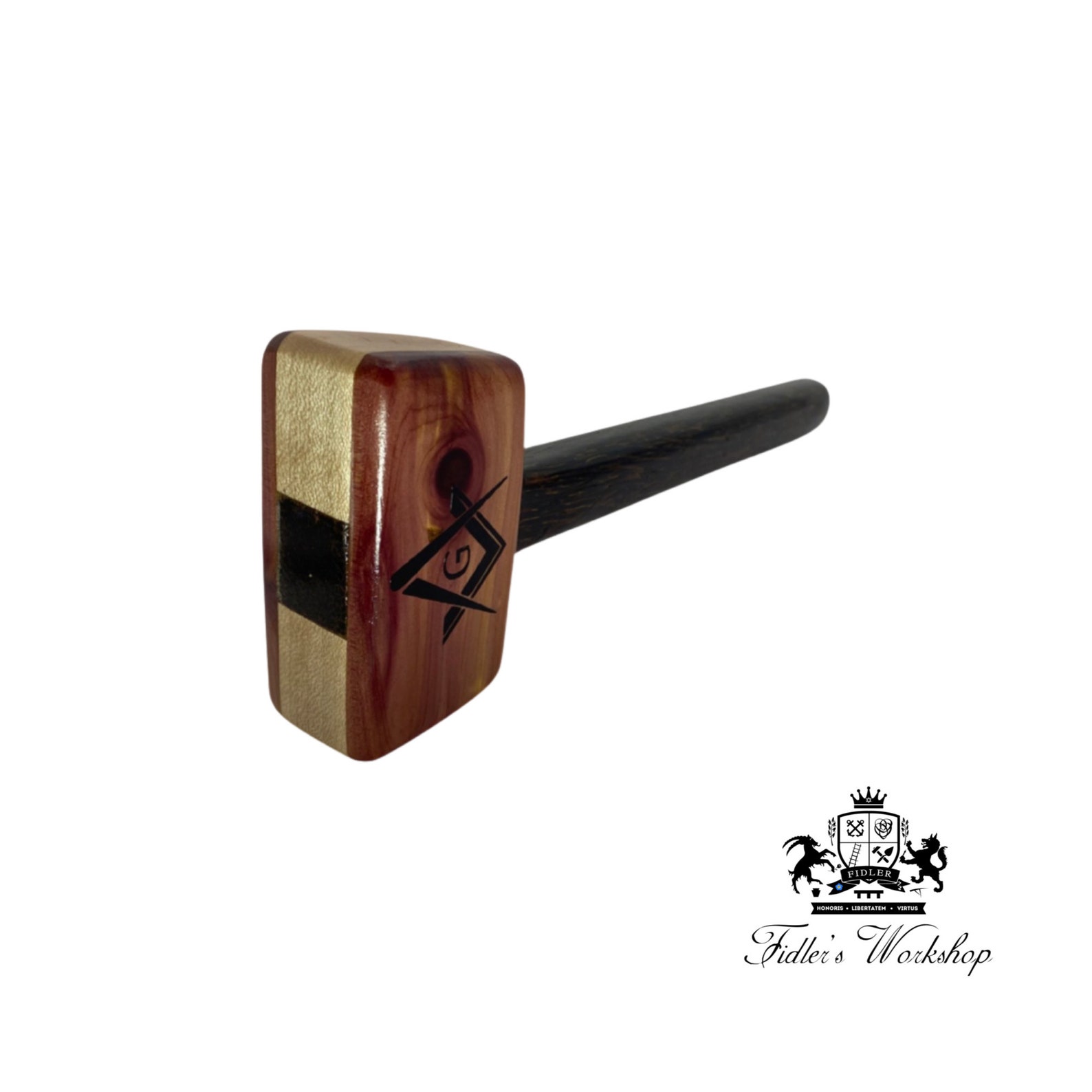 Custom Gavel With Logo Freemason Worshipful Master Past Master - Etsy