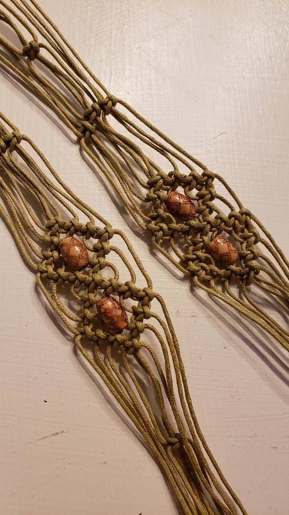 macrame and bead - Gem