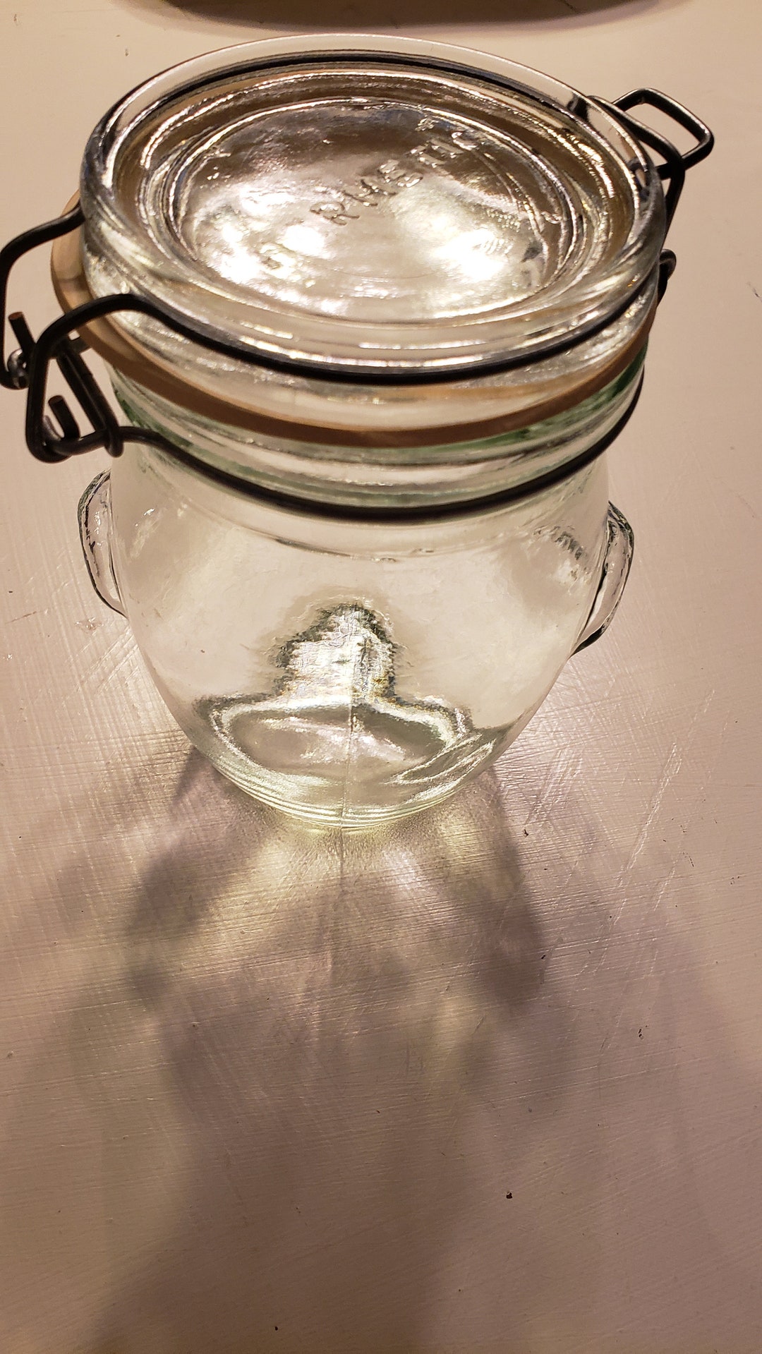 Vintage Hermetic Storage Jar - Etsy