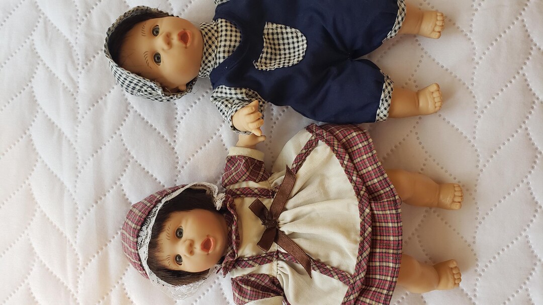 Two Vintage Gigo Expression Dolls-c - Etsy