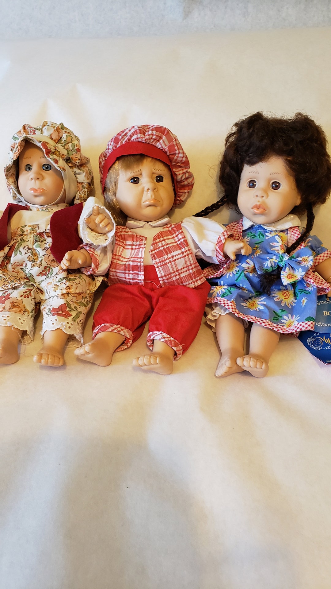 Three Gigo Expression Dolls - Etsy
