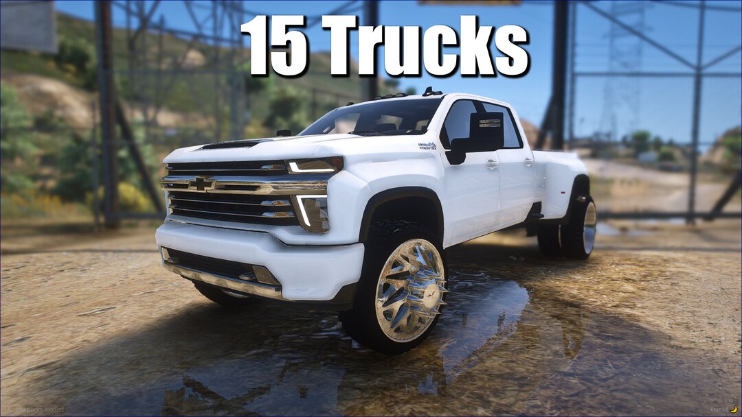 15 Off-road Truck PACK Fivem 100% Working Vehicles Optimized Mod High ...