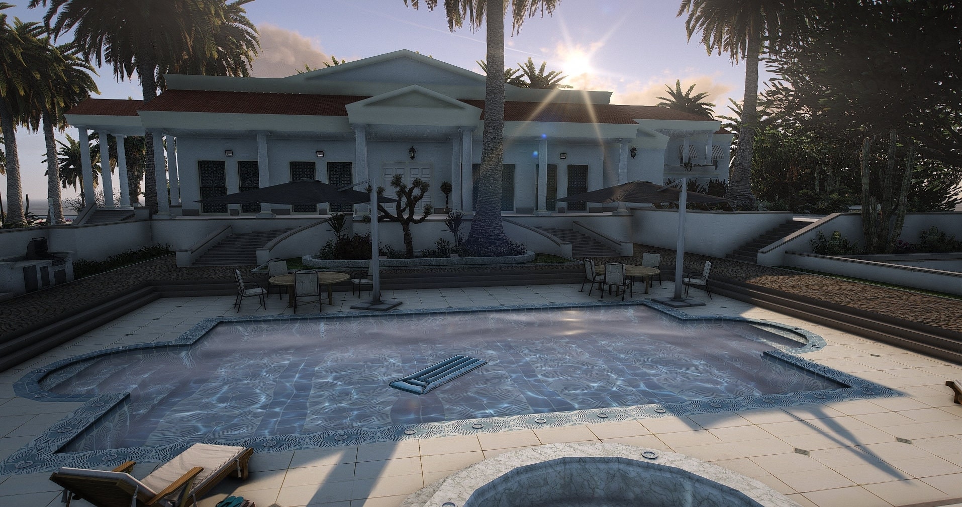 RARE Scarface Mansion Fivem Grand Theft Auto 5 Optimized Mod High ...