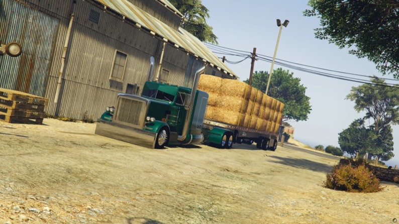 379 Farm Truck Fivem Grand Theft Auto 5 Optimized Mod High Quality ...