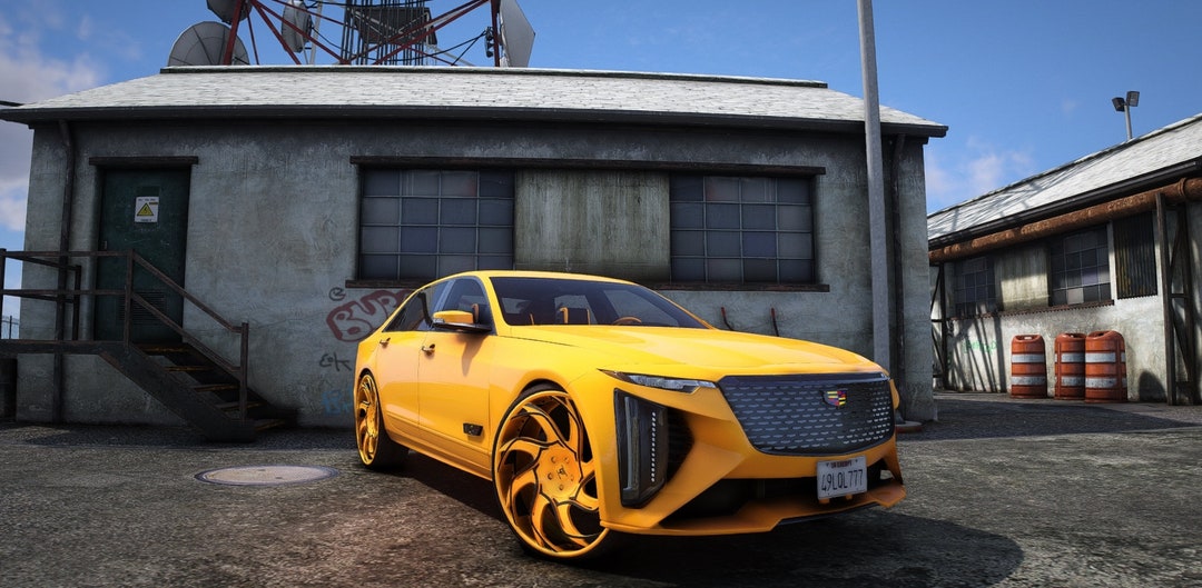 2023 Cadillac BLACKWING Fivem Grand Theft Auto 5 Optimized Mod High ...