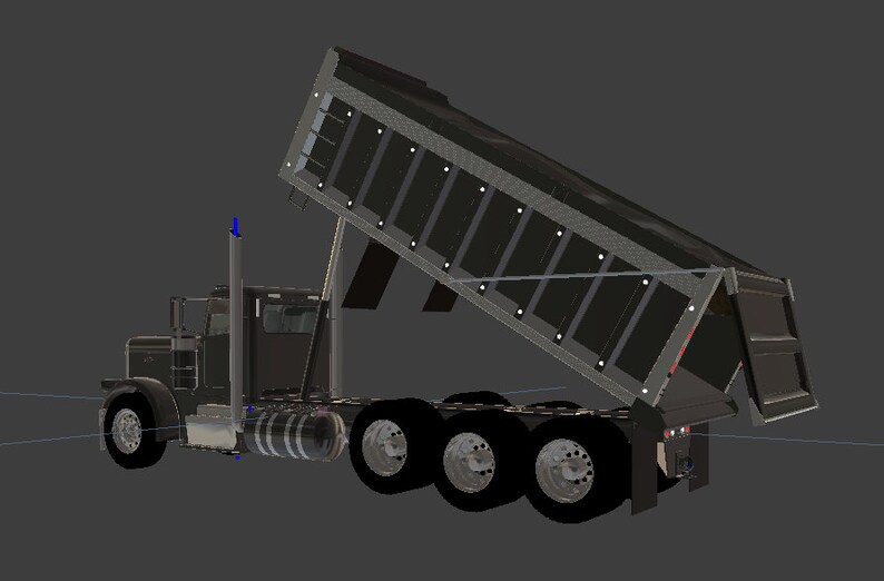 389 Dump Truck Fivem Grand Theft Auto 5 Optimized Mod High Quality ...