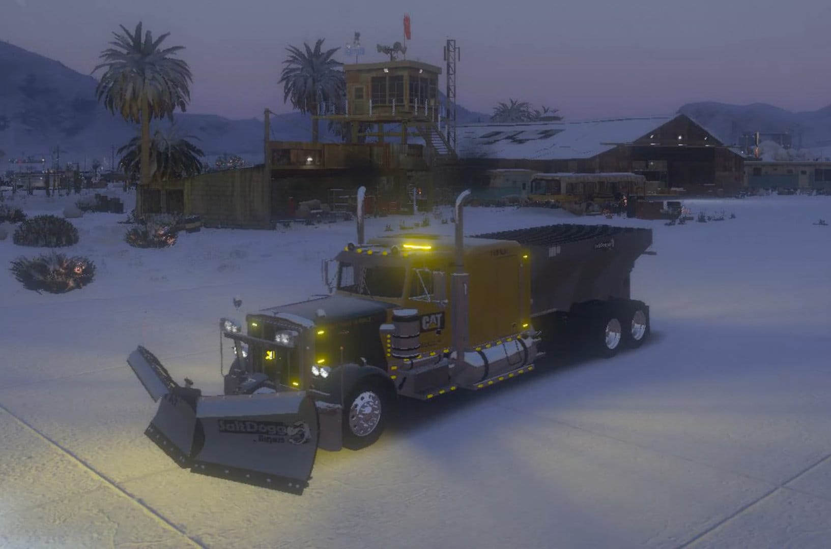 Heavy Haul Semi/plow Truck Fivem Grand Theft Auto 5 Optimized Mod High ...
