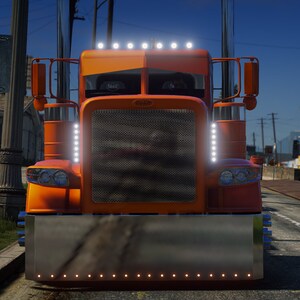 Independent Transport LLC's 389 Peterbilt Day Cab and TRAILER FiveM ...
