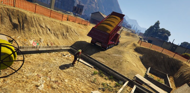Quad Axle Dump Truck Fivem Grand Theft Auto 5 Optimized Mod High ...