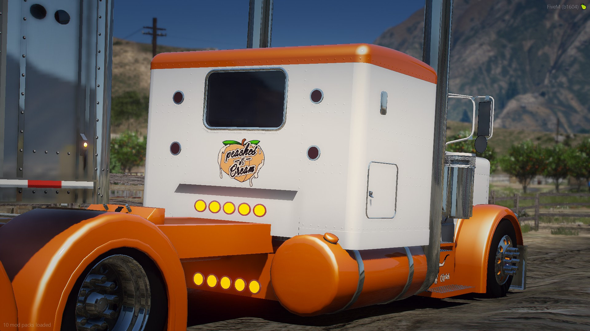 Peaches N Cream 389 Peterbilt Fivem Grand Theft Auto 5 Optimized Mod ...