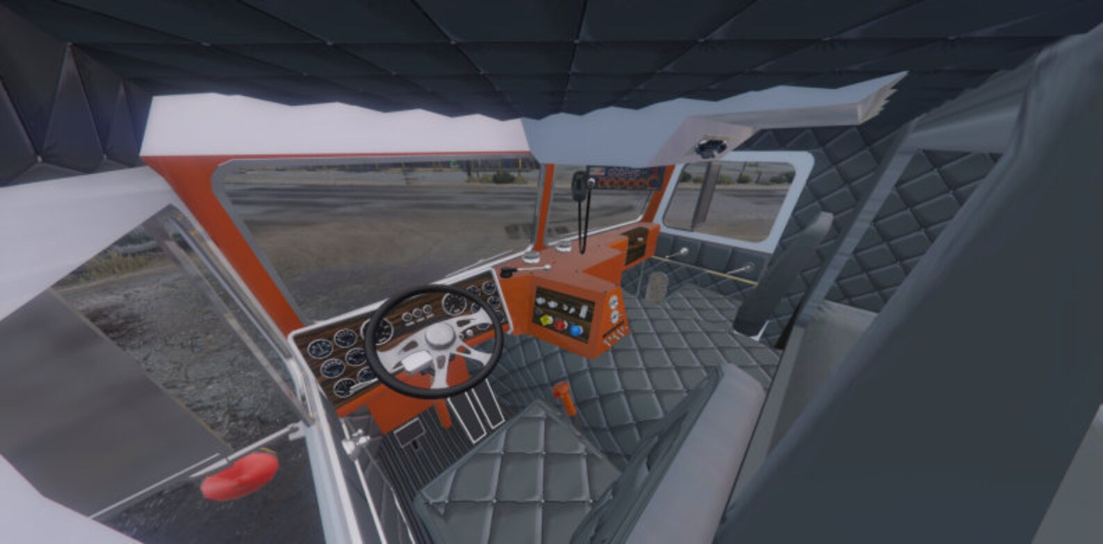 1966 White Freightliner Cabover Fivem Grand Theft Auto 5 Optimized Mod ...