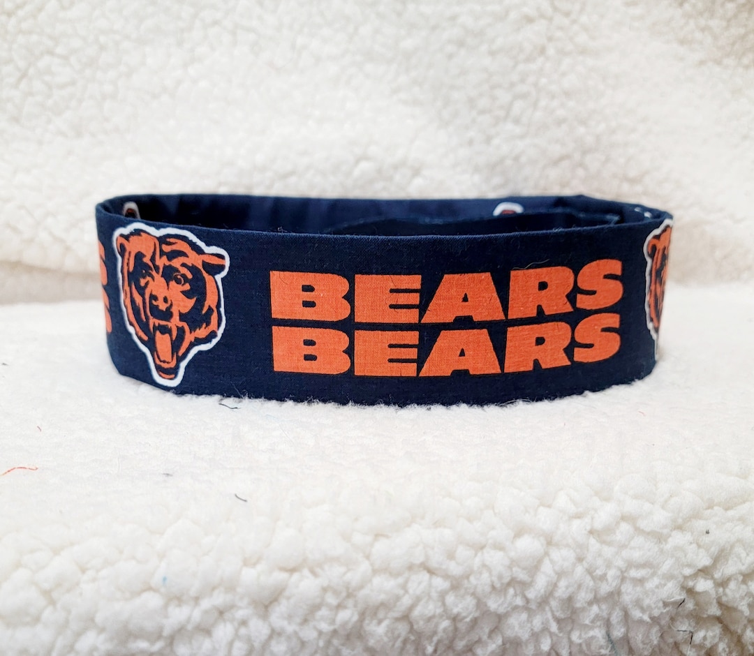 Football Chicago Bears Dog Collar- Martingale or Buckle Collar - Etsy
