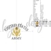 3 Sizes Gold US Army Logo - Machine Embroidery Design File / Digital ...