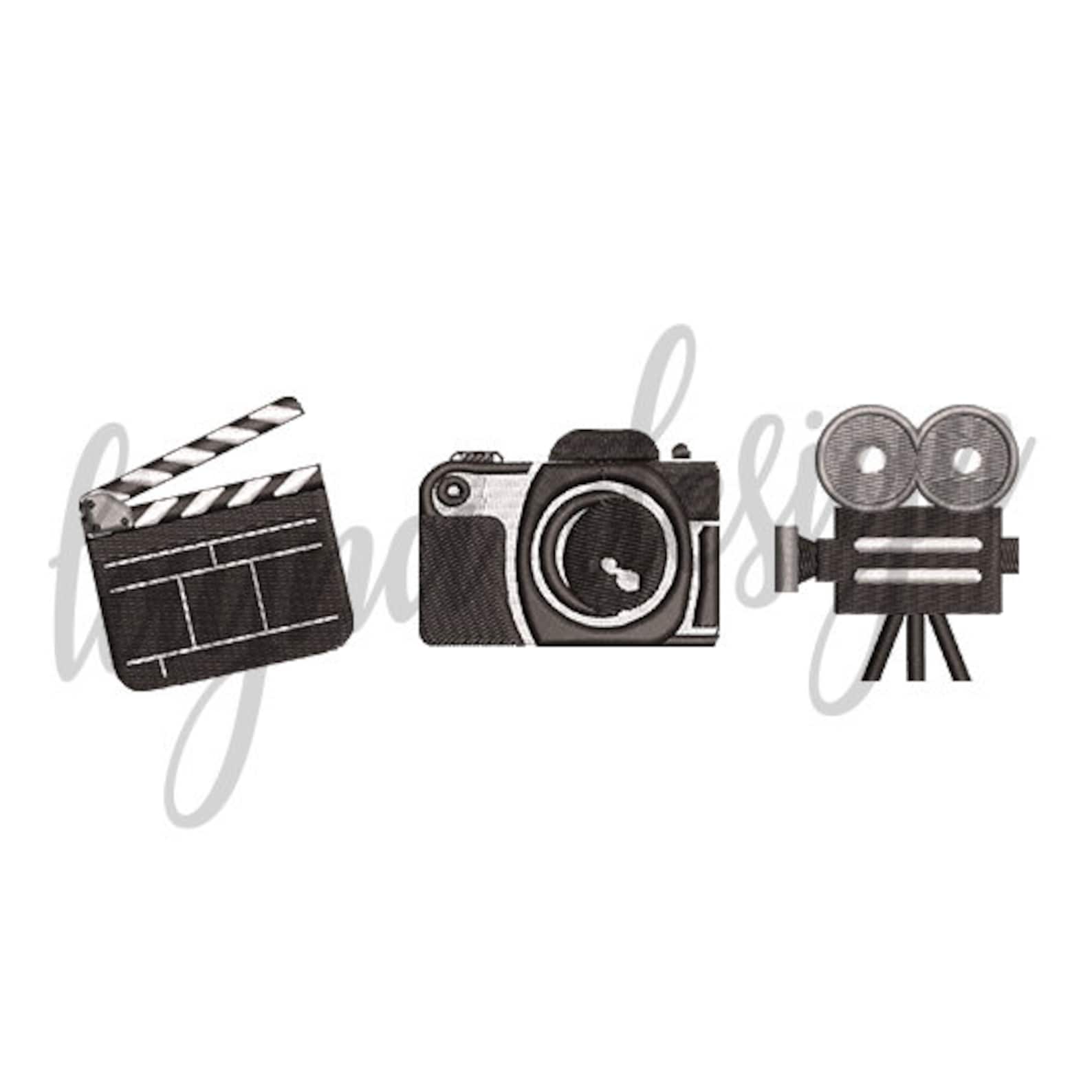 3 Set of Movie Camera Clapper Board Design Machine - Etsy