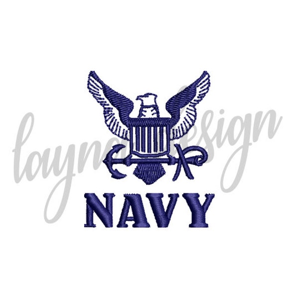 Us Navy Embroidery Design - Etsy