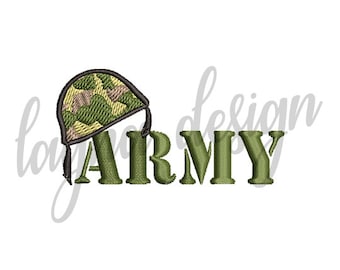 3 Sizes US Army Logo Machine Embroidery Design File - Etsy
