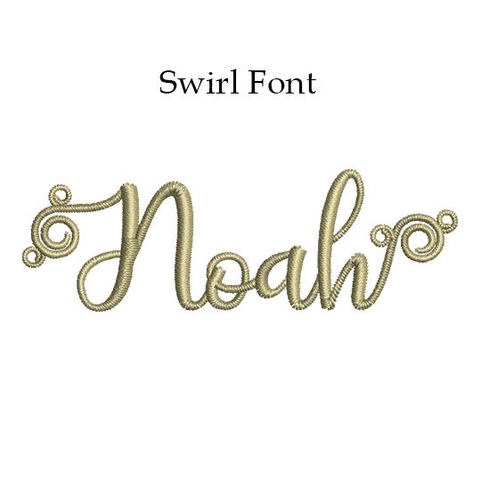 Custom Name Digitizing Machine Embroidery Design File - Etsy