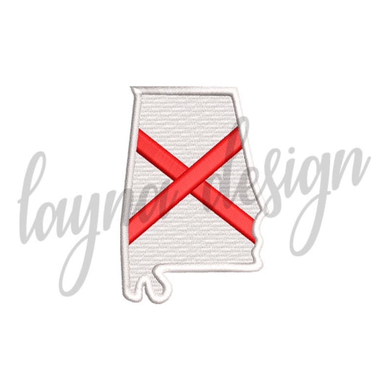 Alabama Flag Patch - Etsy