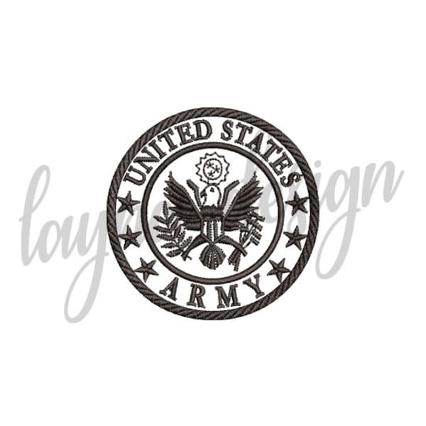 Us Army Embroidery Design Font - Etsy
