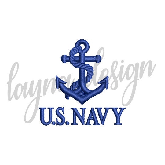 Navy Anchor Logo